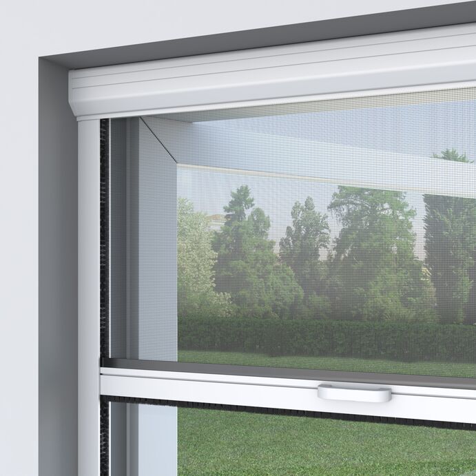 Roller Insect Screens - Measuring a Opening Pane next to a Fixed Pane