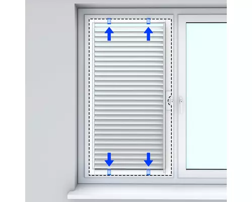 Arctic White Perfect Fit Shutters | Newblinds.co.uk