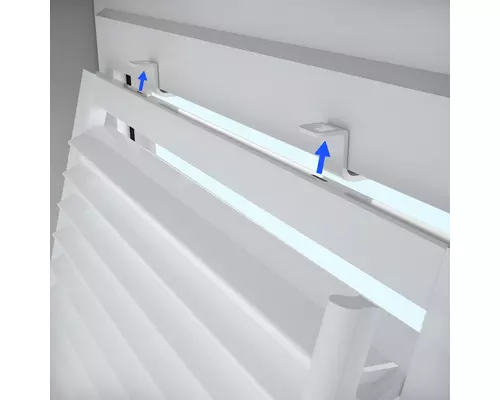 Arctic White Perfect Fit Shutters | Newblinds.co.uk