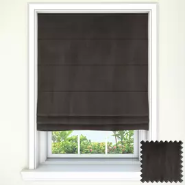 Paris Charcoal Roman Blinds | Newblinds.co.uk