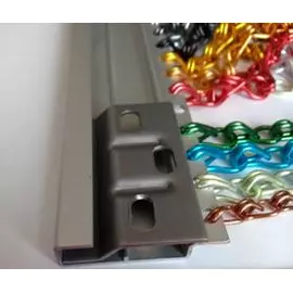 Brown Chain Fly Screen | Chain Link Fly Screen Custom Size | Newblinds ...